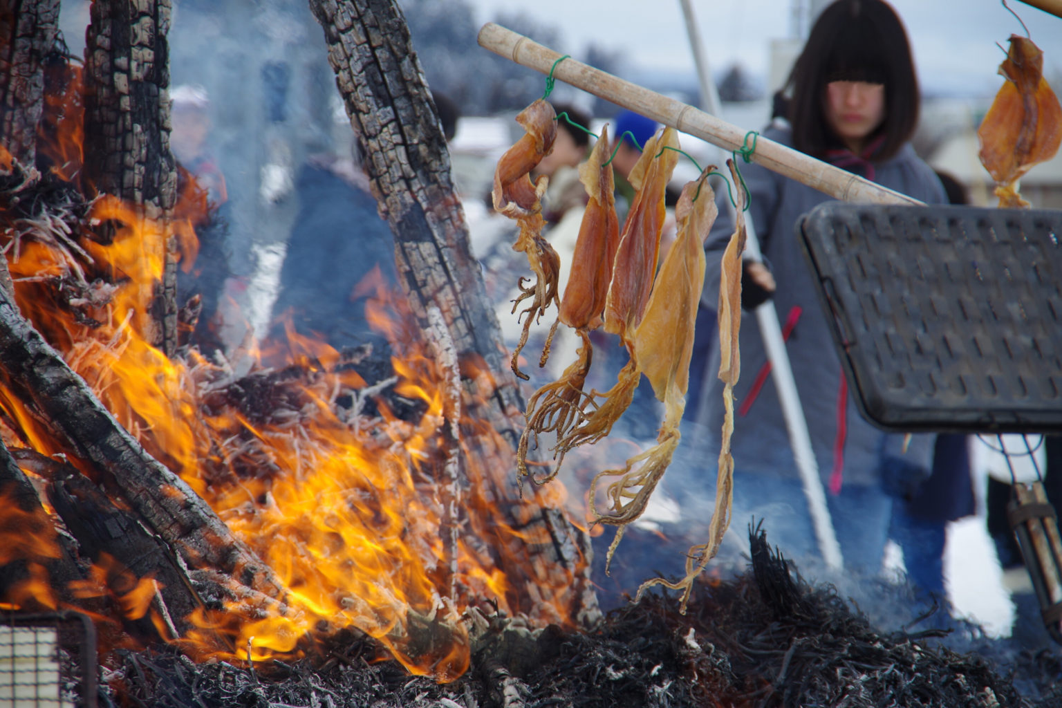 Dondo-yaki/Onbe-yaki: Japanese New Year Tradition Bonfires in Yokosuka
