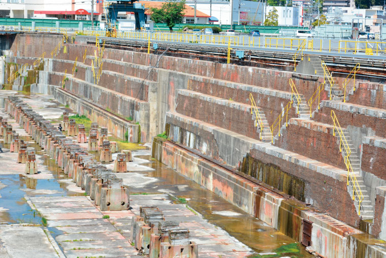 Uraga Brick Dock (Uraga Dock) | Historic Brick Dry Dock in Yokosuka